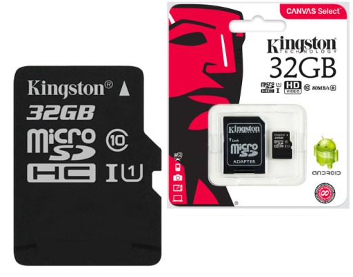 KINGSTON PAMĚŤOVÁ KARTA 32GB MICRO SD class 10 UHS za 633.00CZK - Allegro